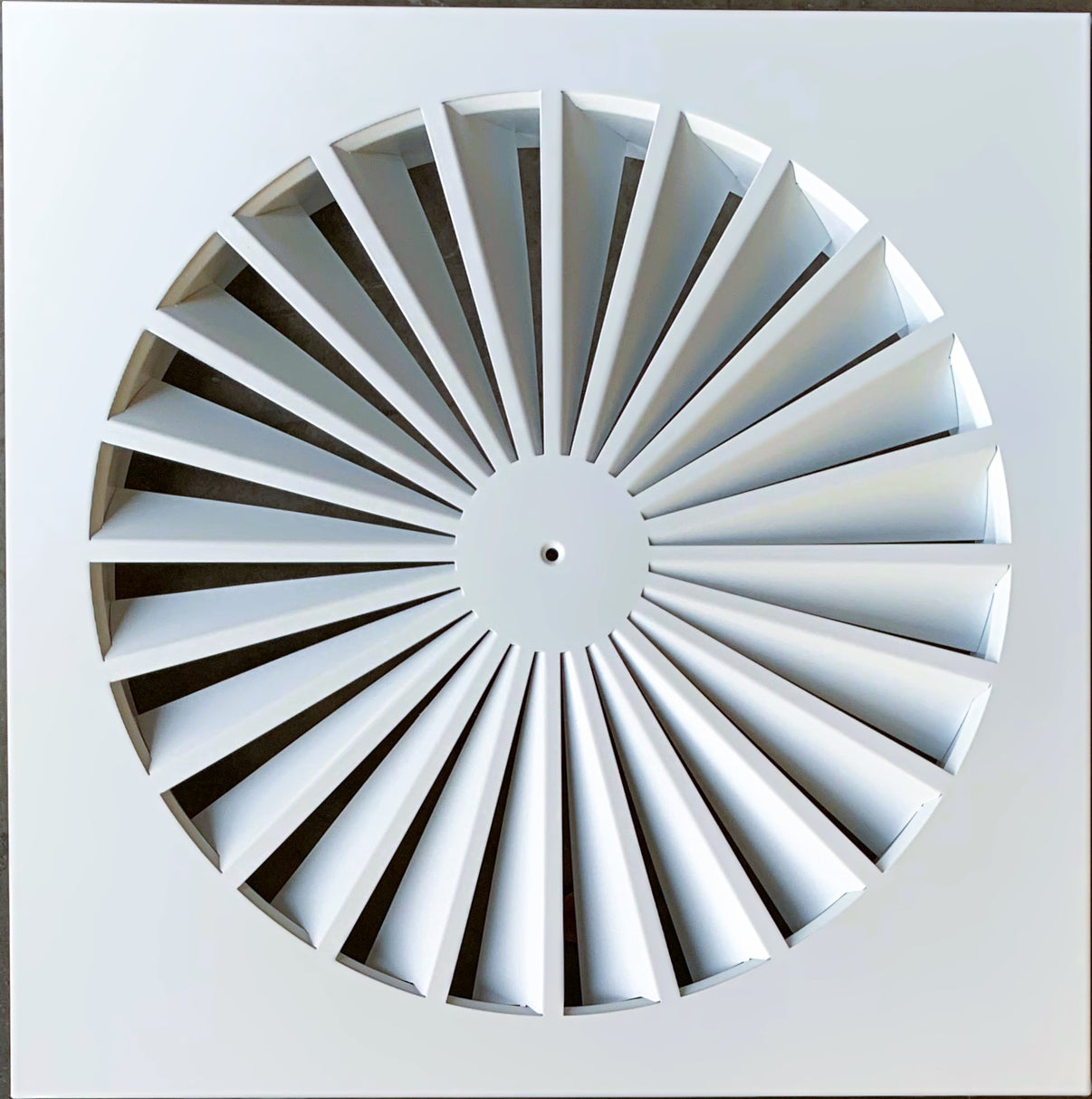 Swirl Diffuser - Square Overall Face, Round Neck – Airvents WA